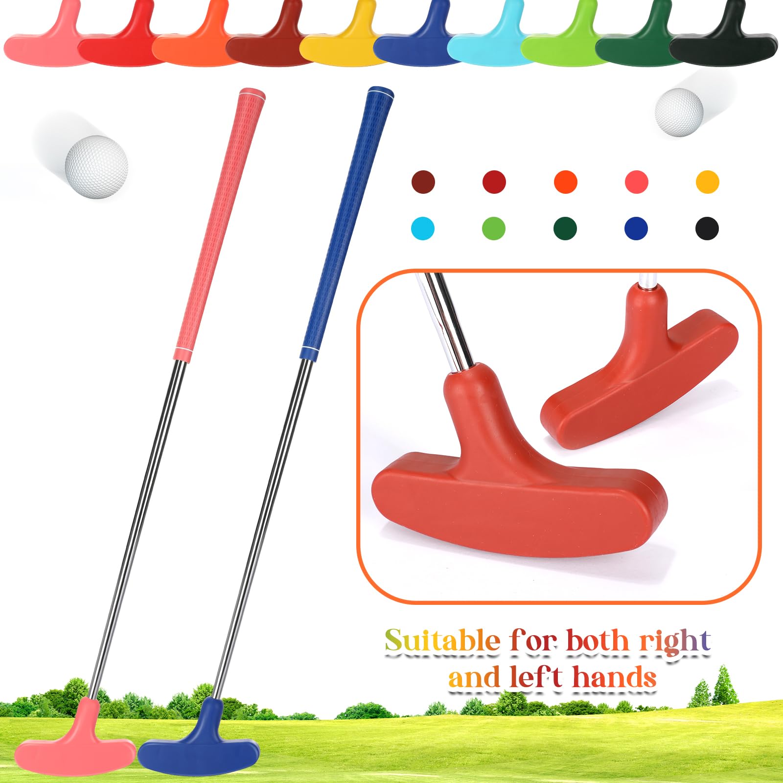 Snapklik.com : Libima 10 Pack Junior Golf Putter Golf Putters Bulk