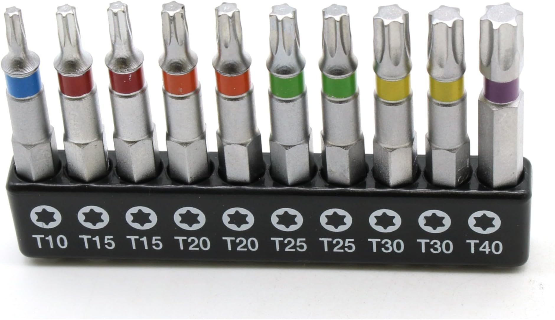 Tamper Proof TORX Bit Set, Railer 10-Piece 6 Point TORX Security ...