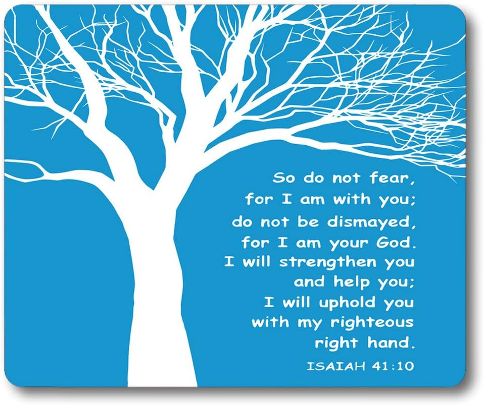 Amazon.com : Smooffly Gaming Mouse Pad Custom,Christian Theme - Bible ...