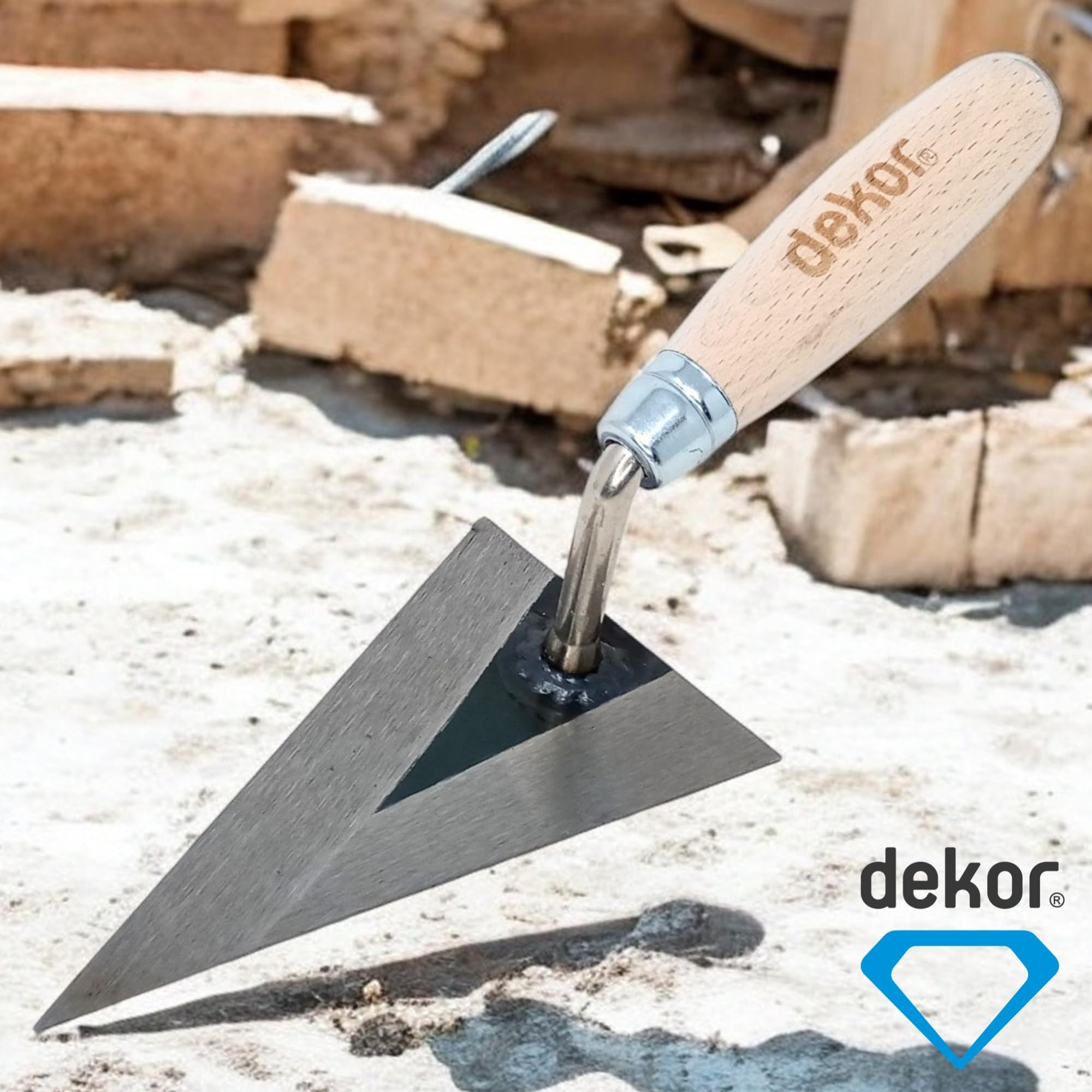 Snapklik.com : Pointing Trowel 5.5" - Spring Steel Ensures Rust-Free ...