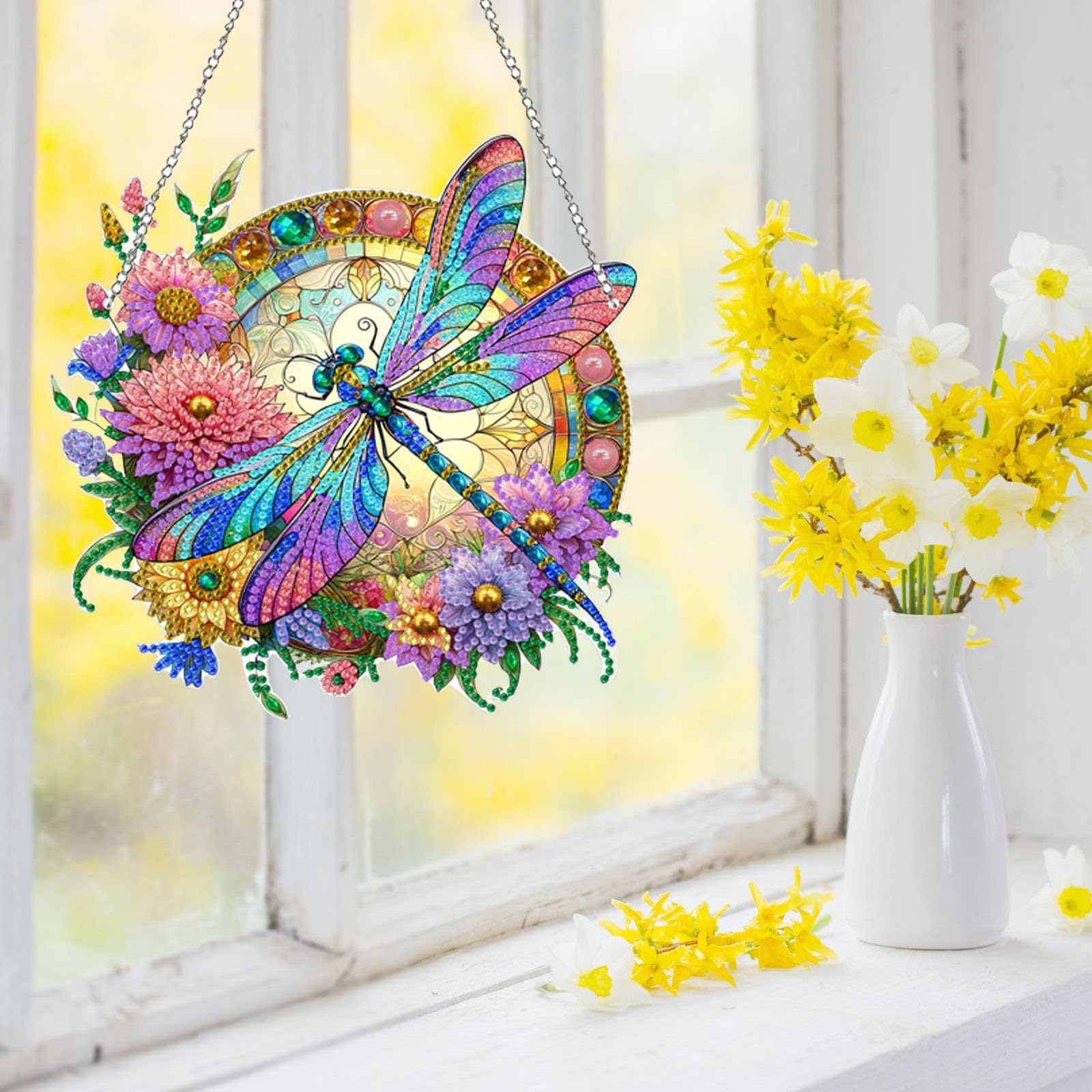 Amazon.com: APCGSM 16PCS Interchangeable Diamond Painting Welcome Sign ...