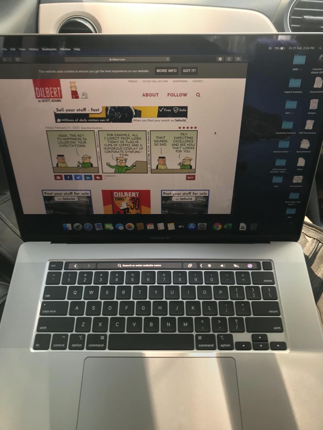 2019 Apple MacBook Pro (16-inch/40.65 cm, 16GB RAM, 512GB Storage, 2 ...
