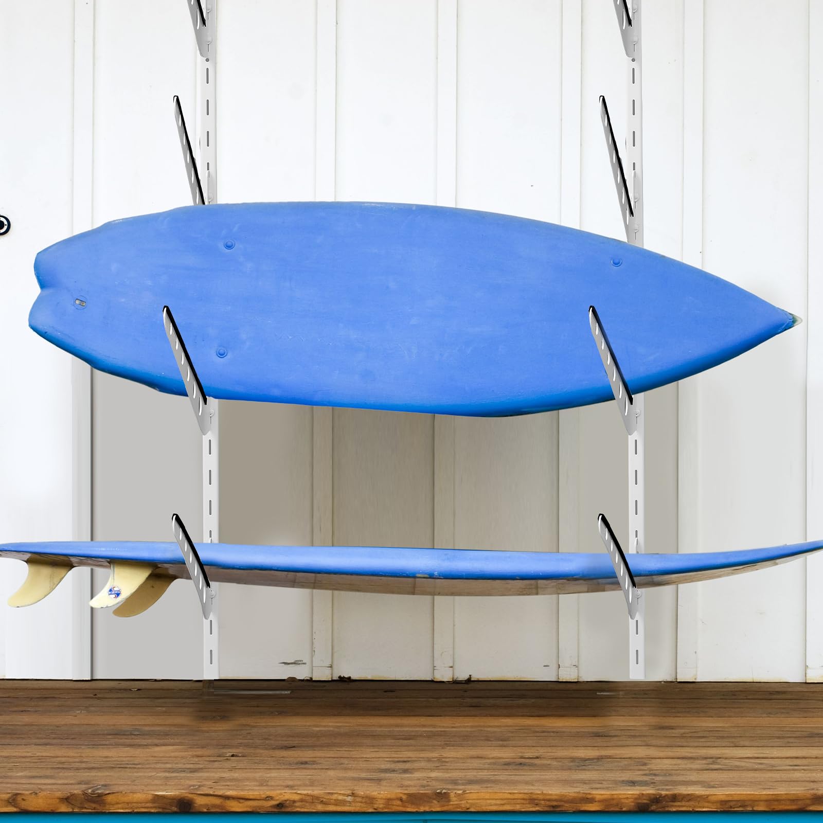 Snapklik.com : Soaoo Adjustable Surfboard Storage Rack Surfboard Wall ...
