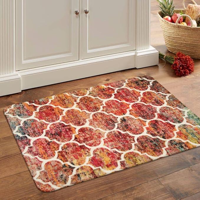 Amazon.com: Lahome Moroccan Kitchen Rugs -2x3 Washable Area Rugs Small ...