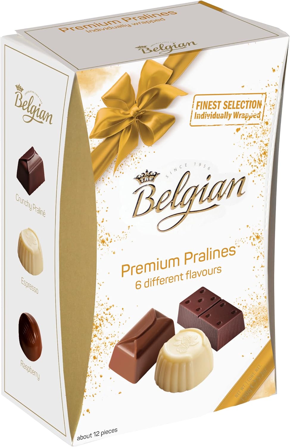 The Belgian Pralines premium, Chocolate belga con sabores surtidos a ...