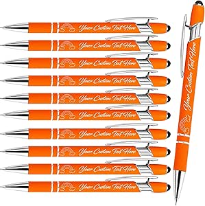 Amazon.com : Generic 10PCS Personalized Pens Bulk Custom Ballpoint Pen ...
