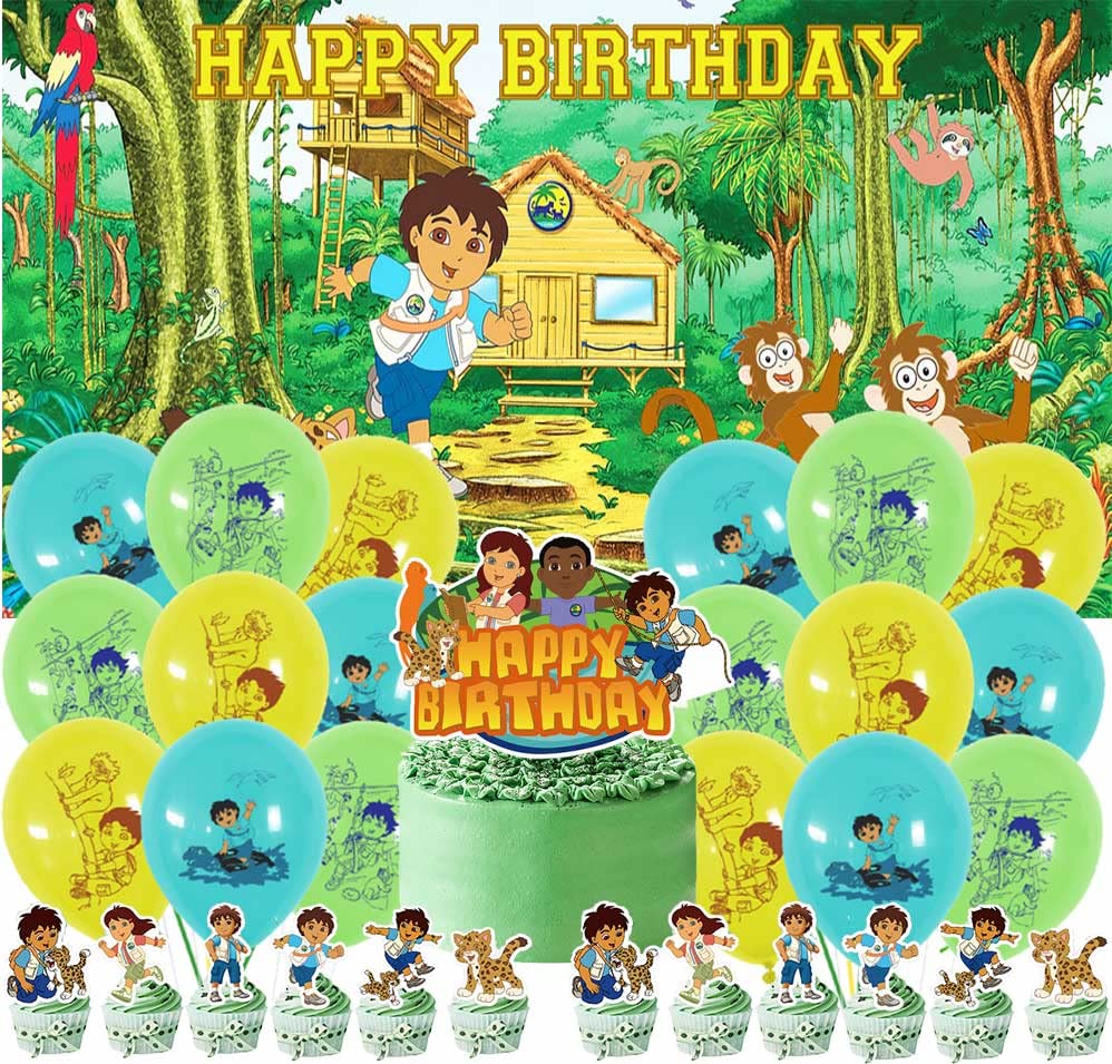 Go Diego Go Cake Topper