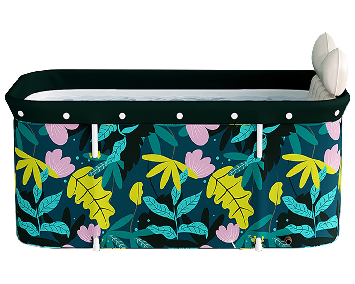 Portable Bathtub Kit, Foldable Soaking Bathing Tub for Adults, Soaking ...