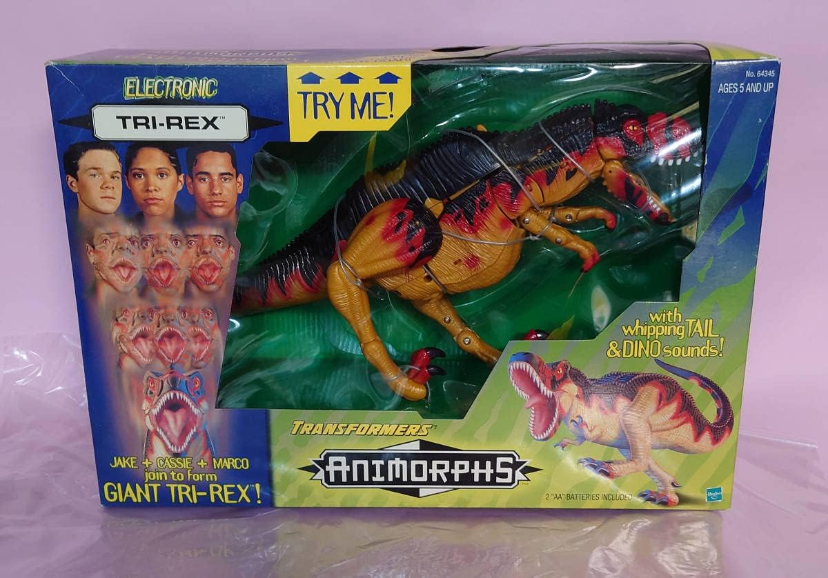Amazon.co.jp: GIANT TRI-REX ジャイアント トライレックス トランスフォーマー DX アニモーフ ANIMORPHS ...