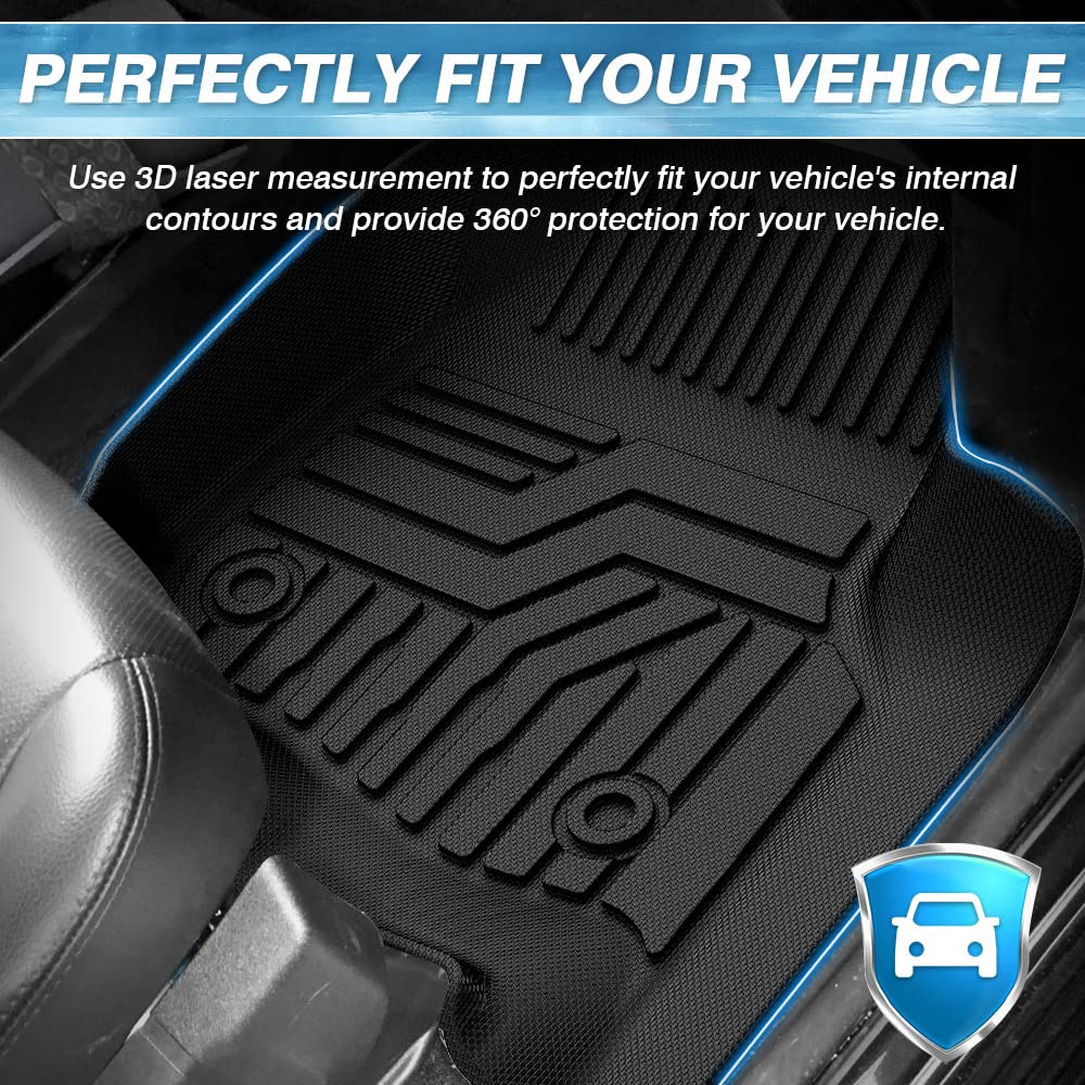 Mixsuper Floor Mats Compatible with 2018-2023 Ford Expedition/Lincoln ...