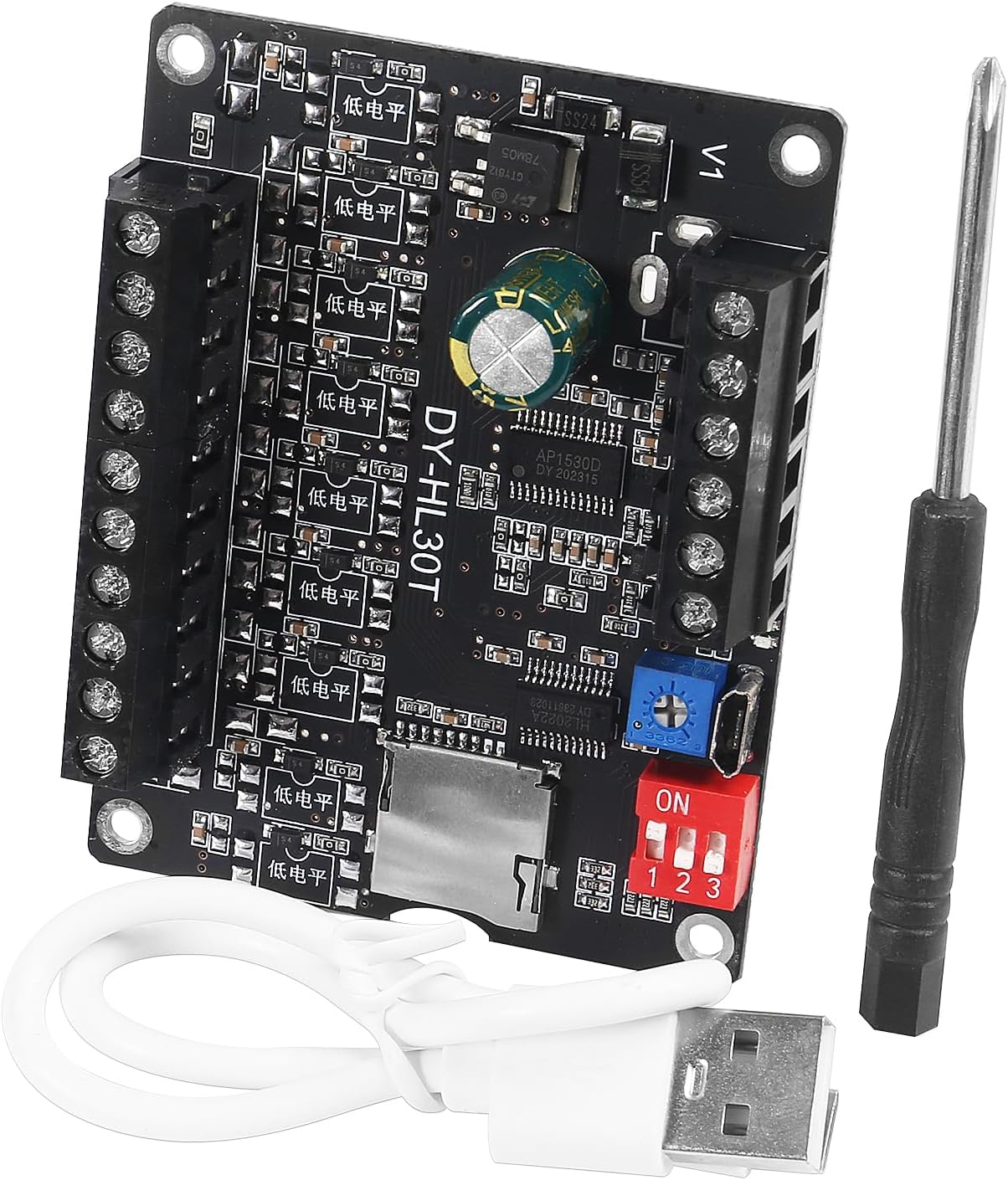 Amazon.com: AITIAO 30W Voice Playback Module MP3 Music Player DC 9-24V ...