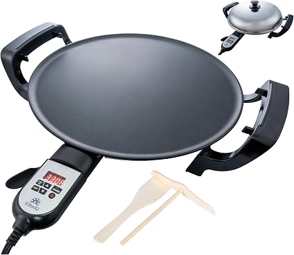 Amazon.com: Ethniq 16" Electric Griddle for Ethiopian Injera, Somalian ...