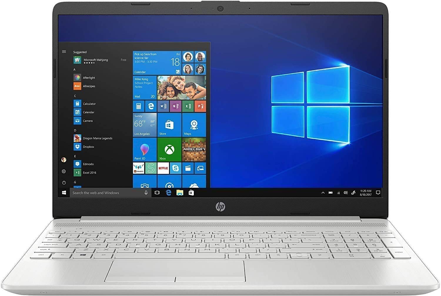 HP 2021 15.6" Touchscreen HD Laptop, Intel Core i3-1005G1 Processor ...