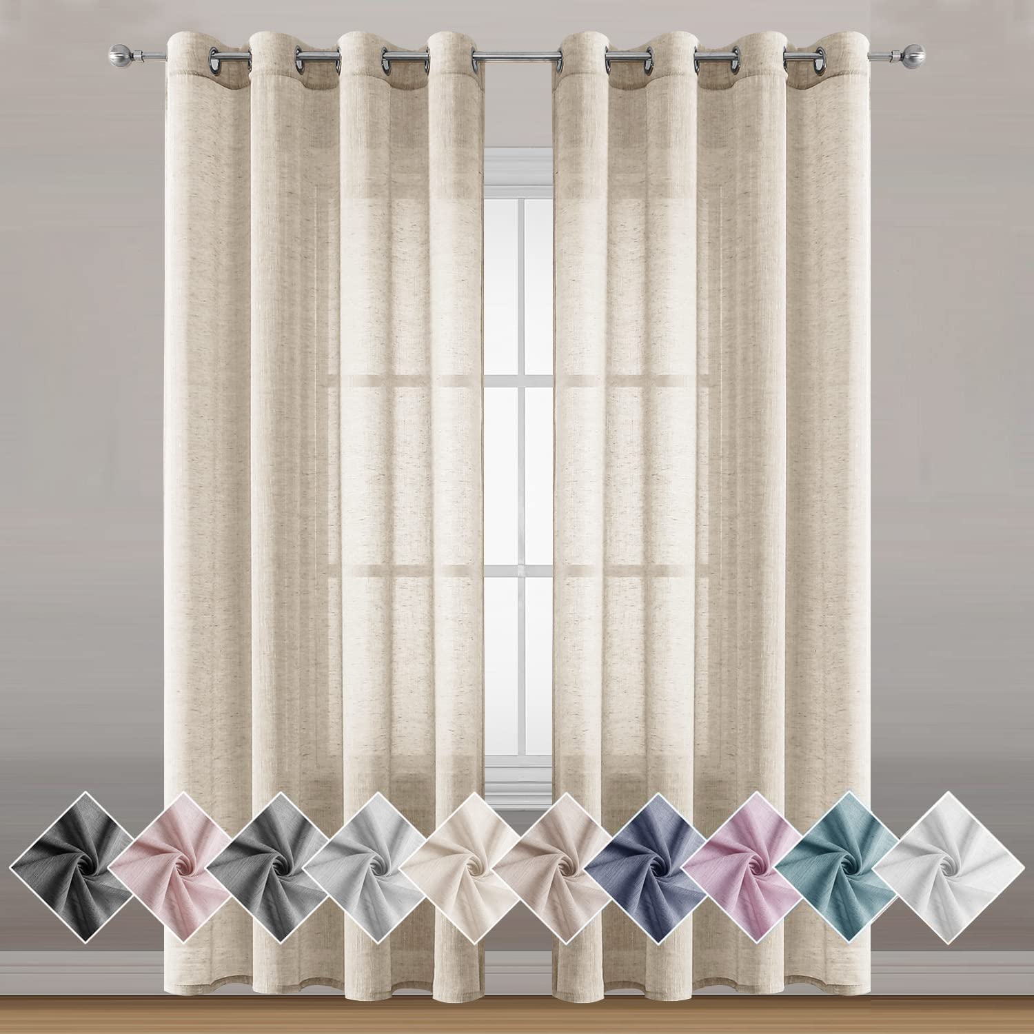 7 Best Linen Sheer Curtains | Light That Breathes