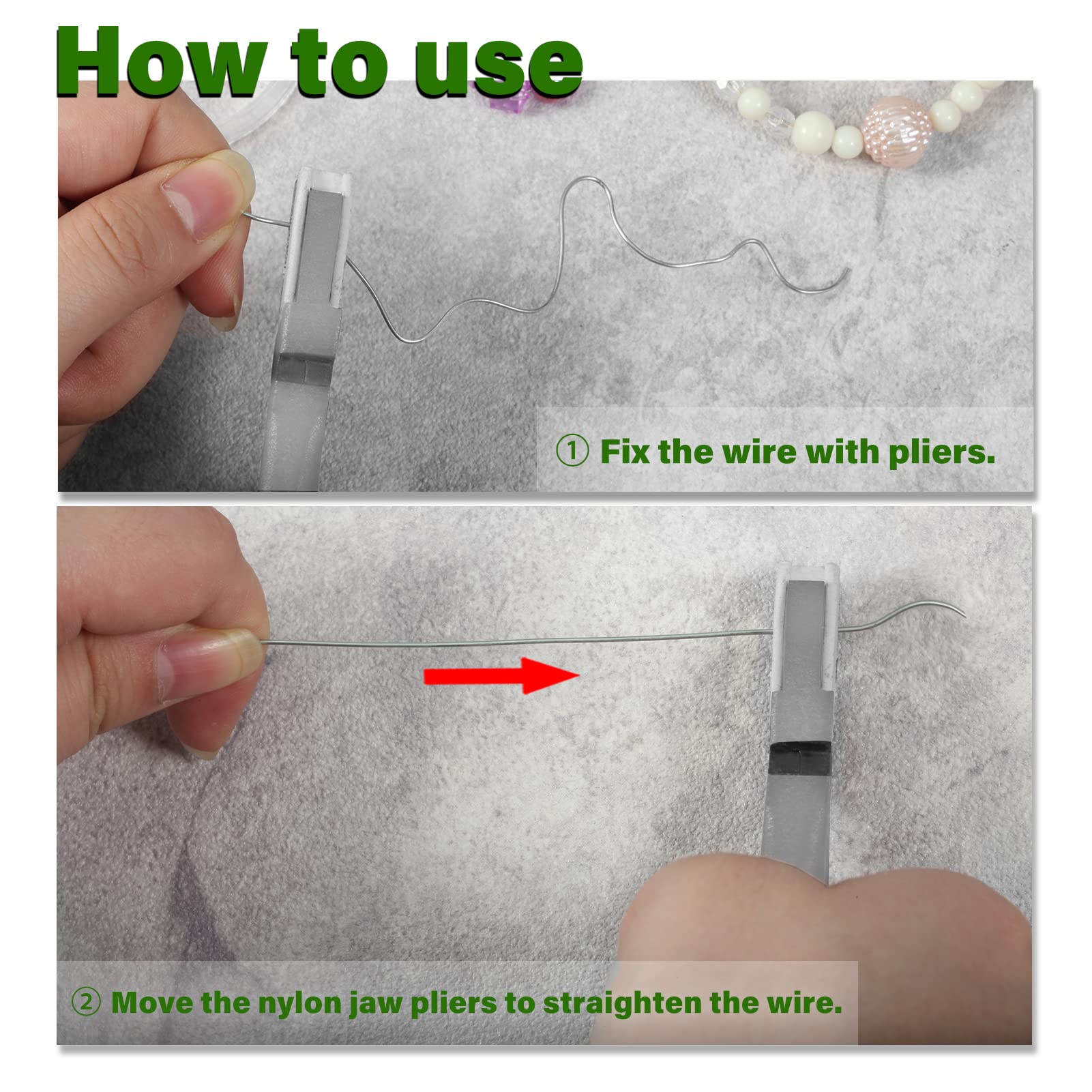 Snapklik.com : 5-Inch Flat Nose Plier Nylon Jaw Pliers For Jewelry ...