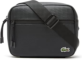 Lacoste Men's Exterior Pocket Reporter Bag, Black: Buy Online at Best ...