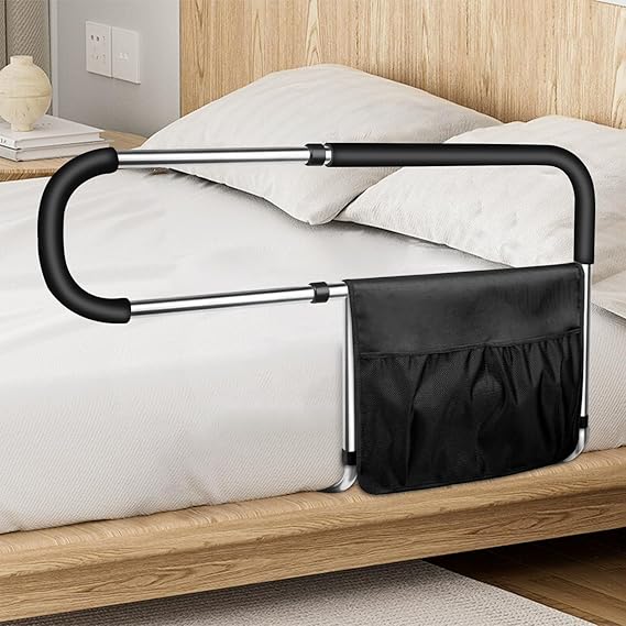 Amazon.com: Bed Rails for Elderly Adults Safety, Stainless Steel Bed ...