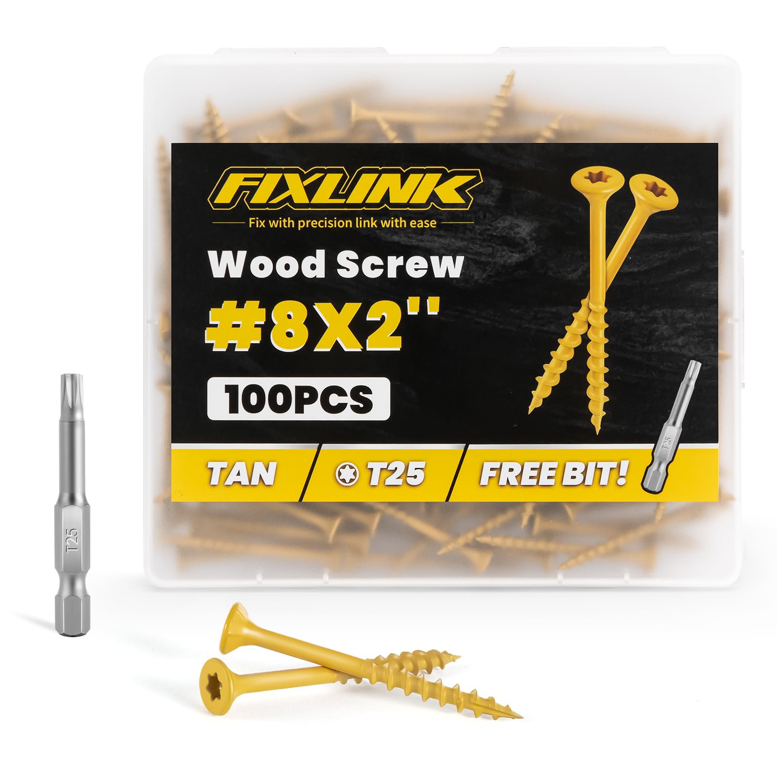 Wood Screws 2 Inch Fixlink Deck Screws 8 X 2 | Desertcart Seychelles