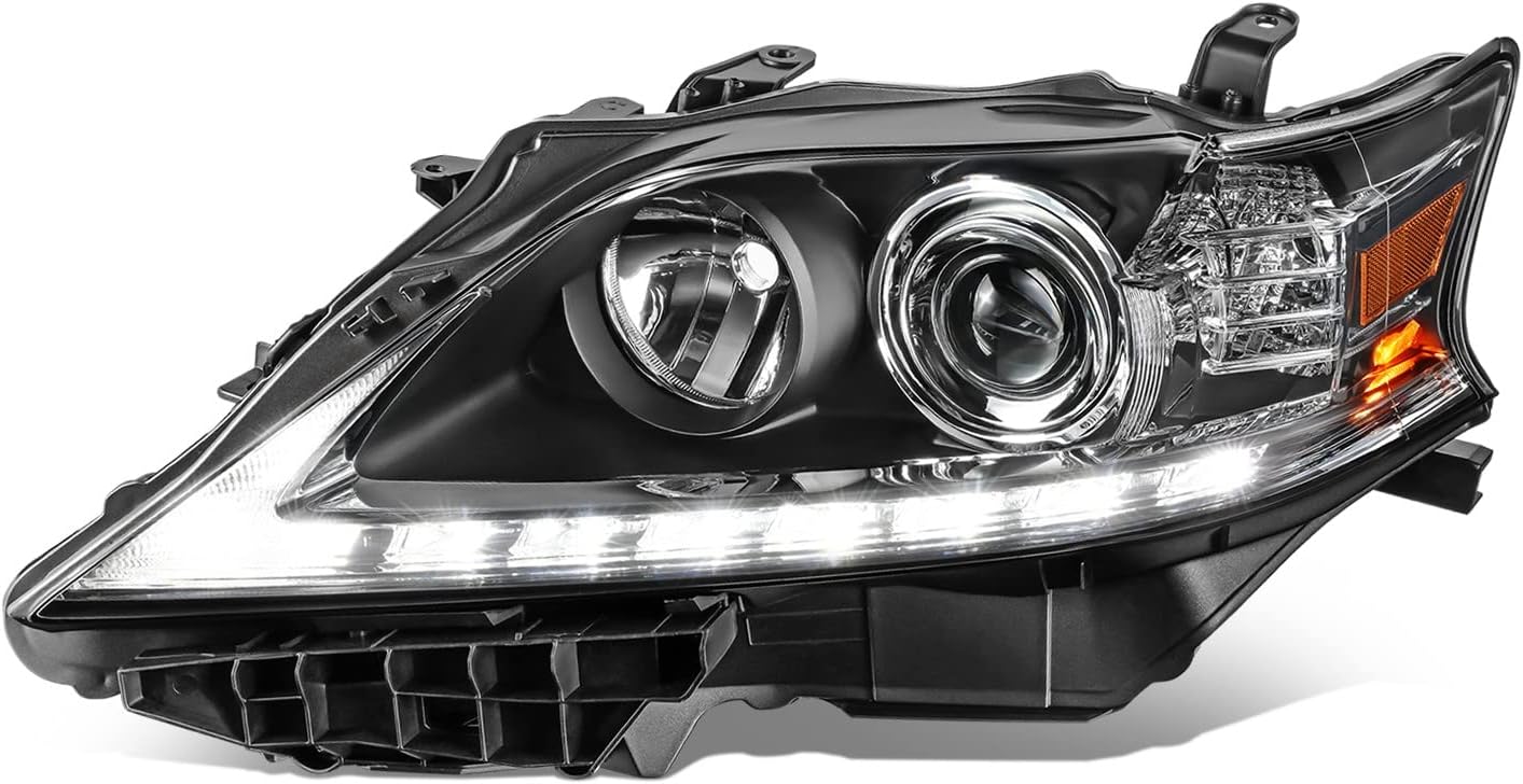 Amazon.com: Auto Dynasty LX2502156 LED DRL Projector Headlight Lamp ...