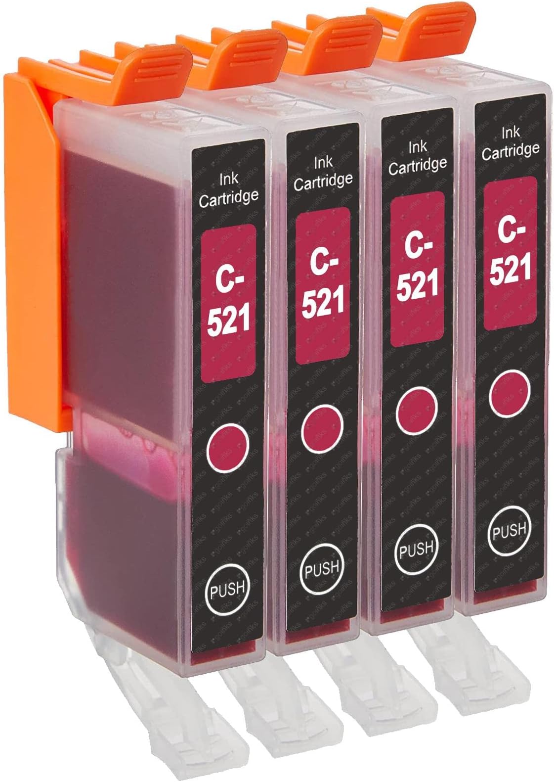 Go Inks C-521M Compatible Magenta Ink Cartridge to repalce Canon CLI ...