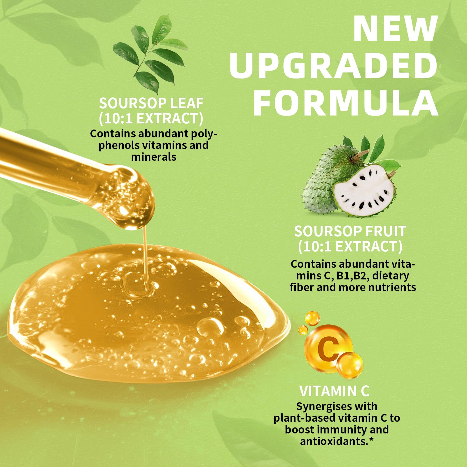 Snapklik.com : Nature Soursop Bitters Liquid, 1 Month Supply Soursop ...