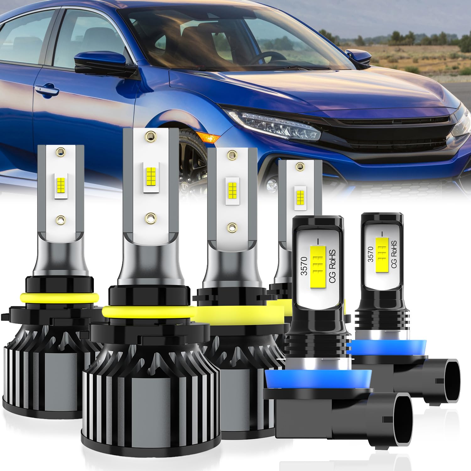 2017 Honda Civic Headlight Bulb