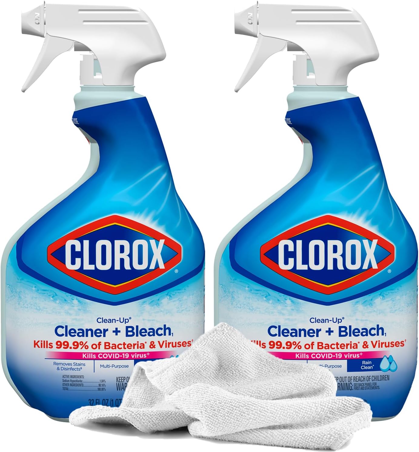 Amazon.com: 2 Clean-Up Cleaner with Bleach, 32oz | Fresh Scent Bleach ...
