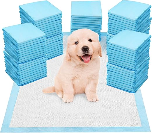 SA Products Puppy Pads 100 Pack, Training Pads, | Super Absorbent Large ...