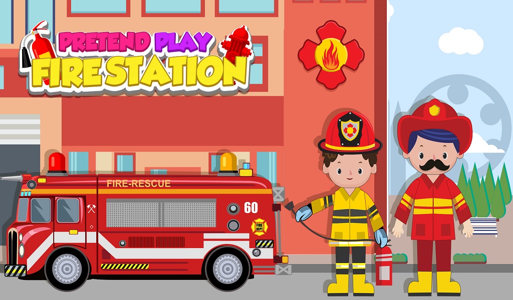 Pretend Play Firefighter Fire Station Rescue ASMR for Boys Girls Kids ...