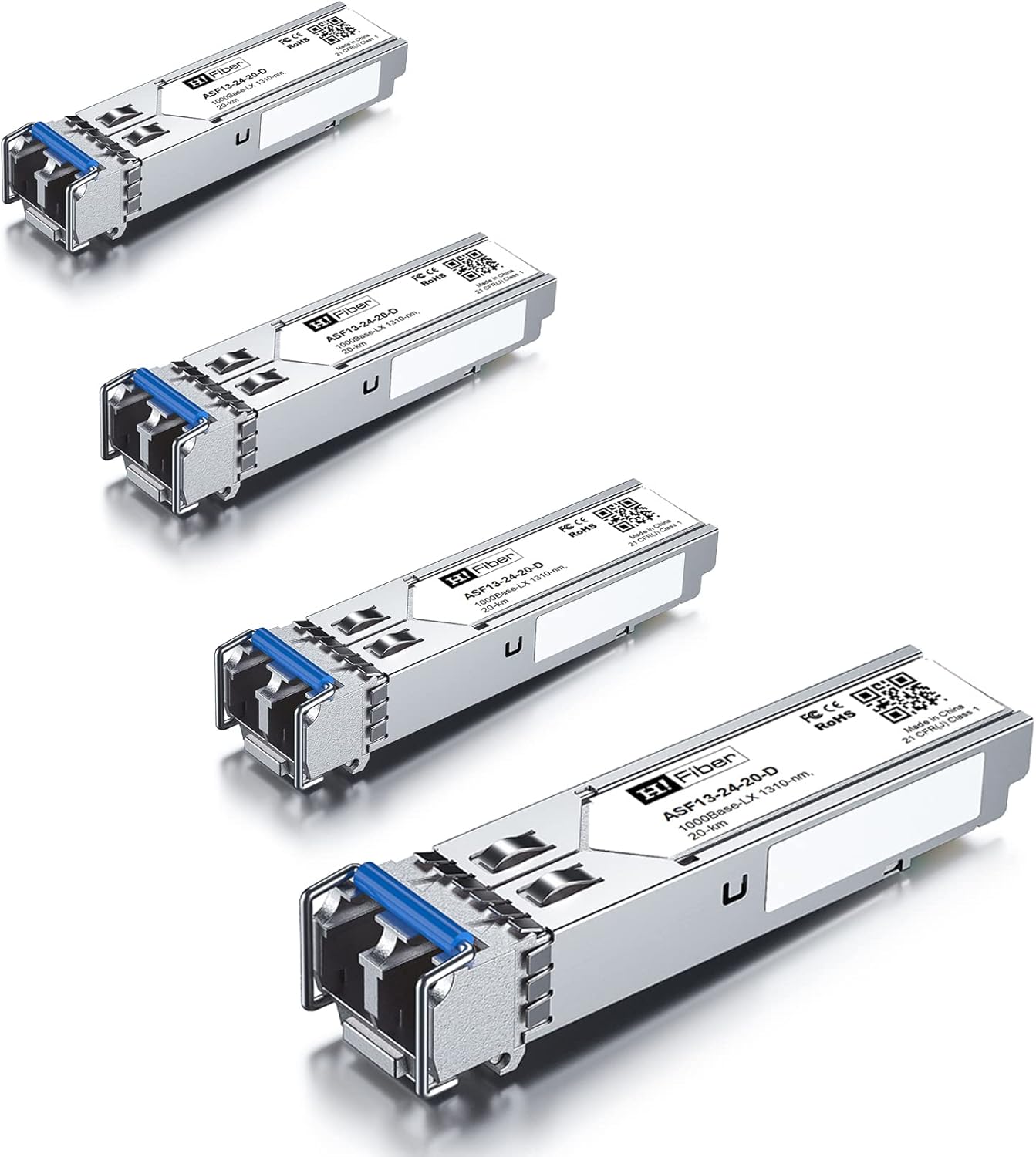 Amazon.com: 1.25G Single Mode SFP LC Module, 1000Base-LX/LH Fiber ...