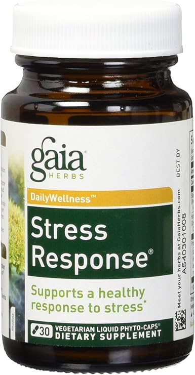 Amazon.com: Gaia Herbs Stress Response Formula Liquid Caps, 30 ct ...