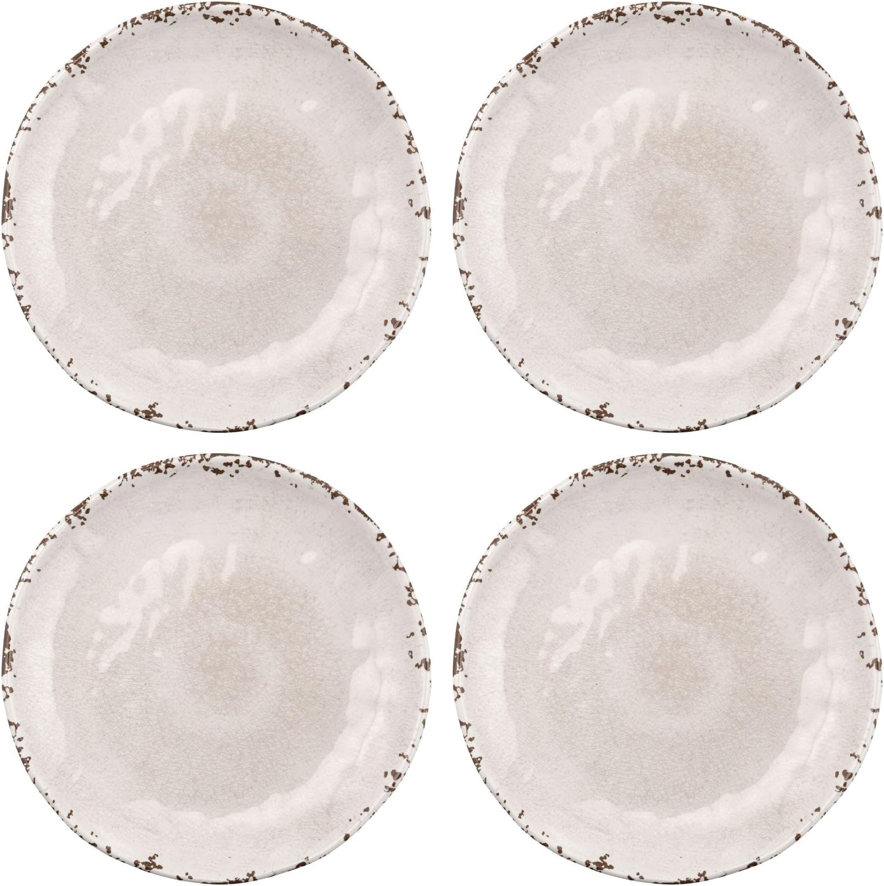 Amazon.com | Supreme Housewares 4-Piece 6 Inch Melamine Dessert Plates ...