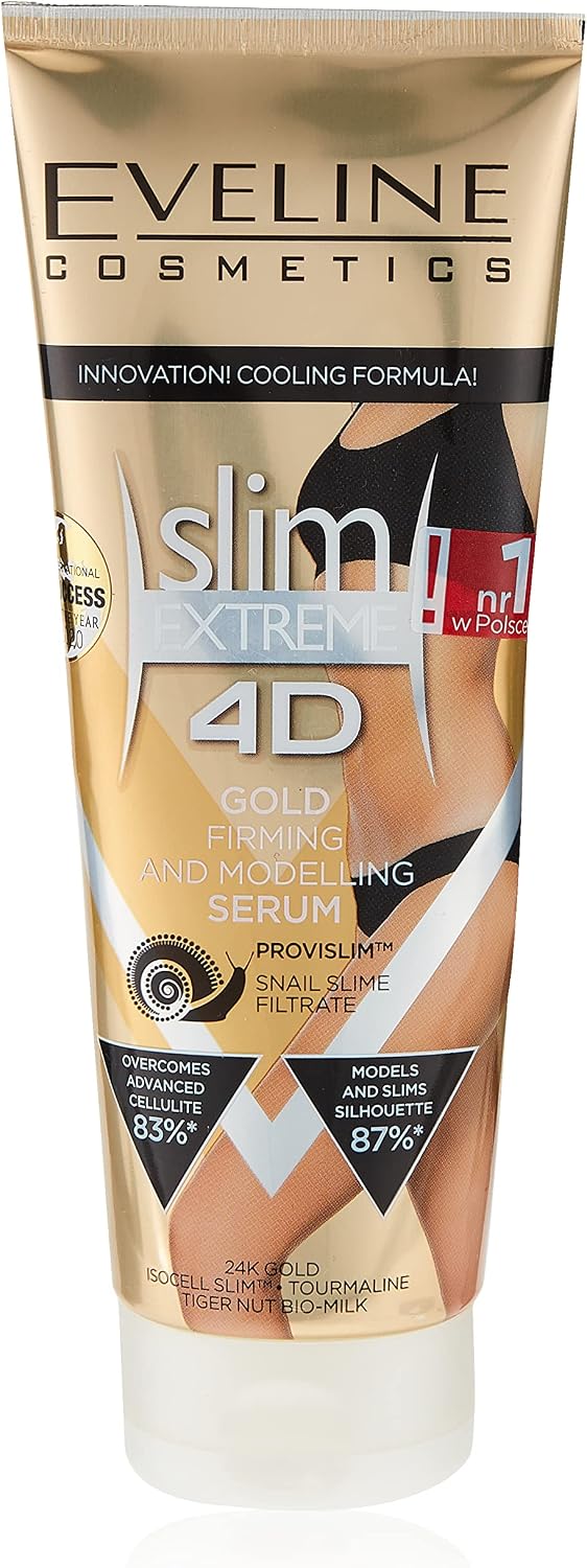 Eveline Slim Extreme 4D gold serum slimming and shaping 250ml ...
