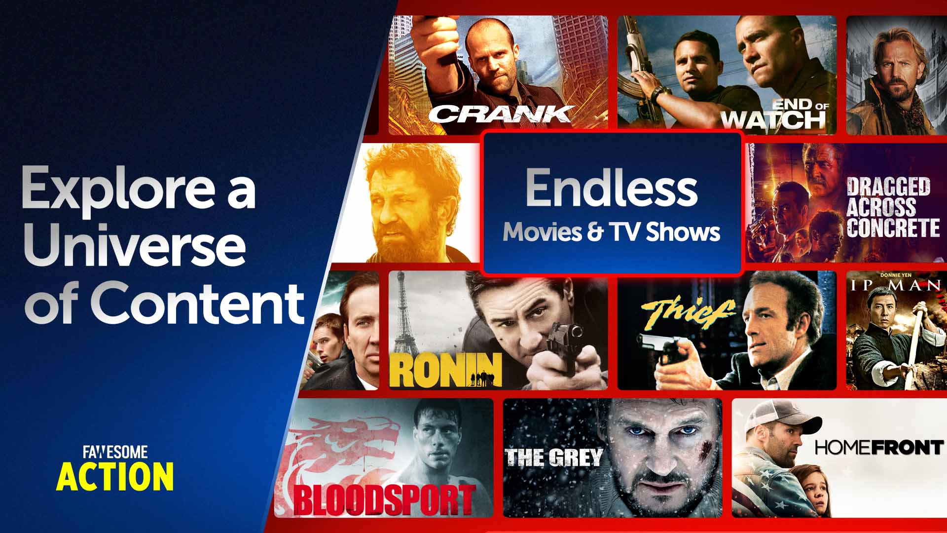 Action Movies & TV by Fawesome - App on Amazon Appstore