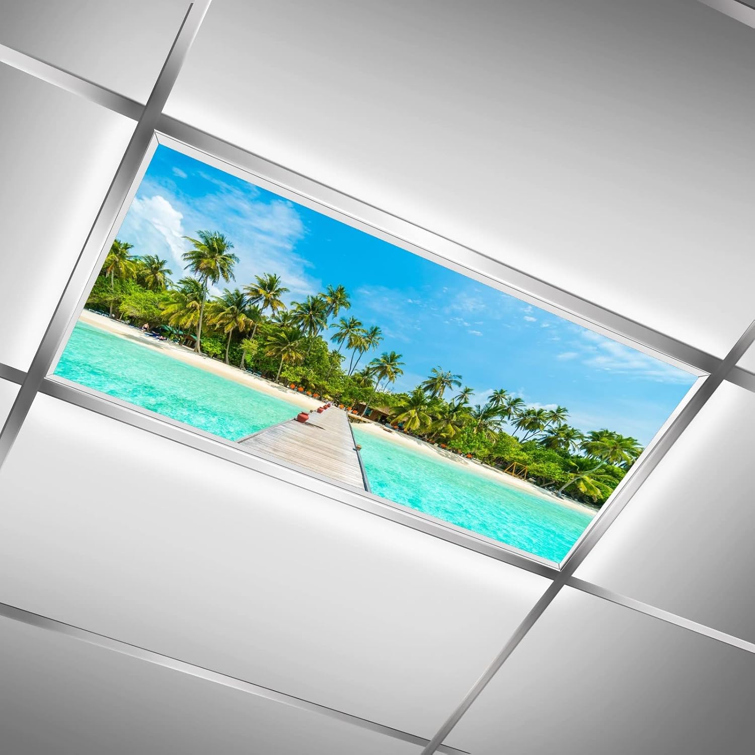 Amazon.com: Fluorescent Light Covers for Classroom Office - Eliminate ...