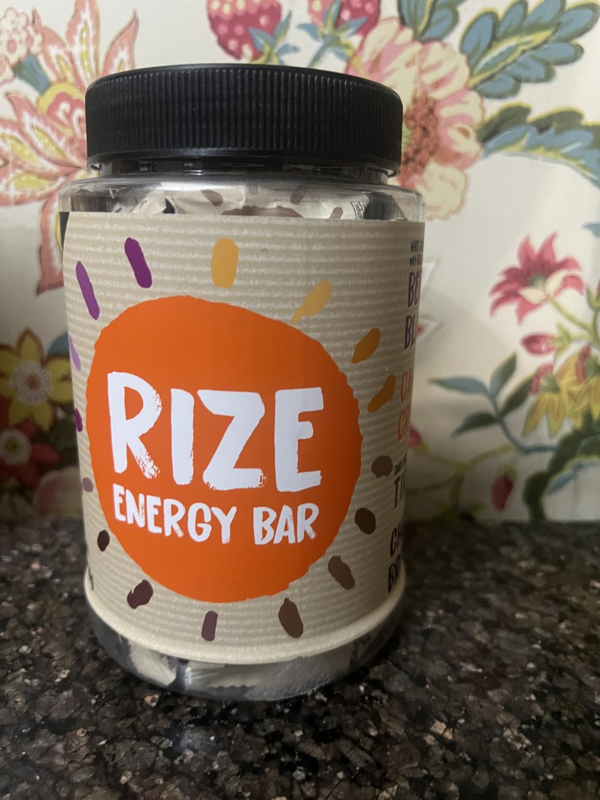 RIZE Energy Bar | As Seen on Shark Tank India| Assorted Jar of 10 Bars ...