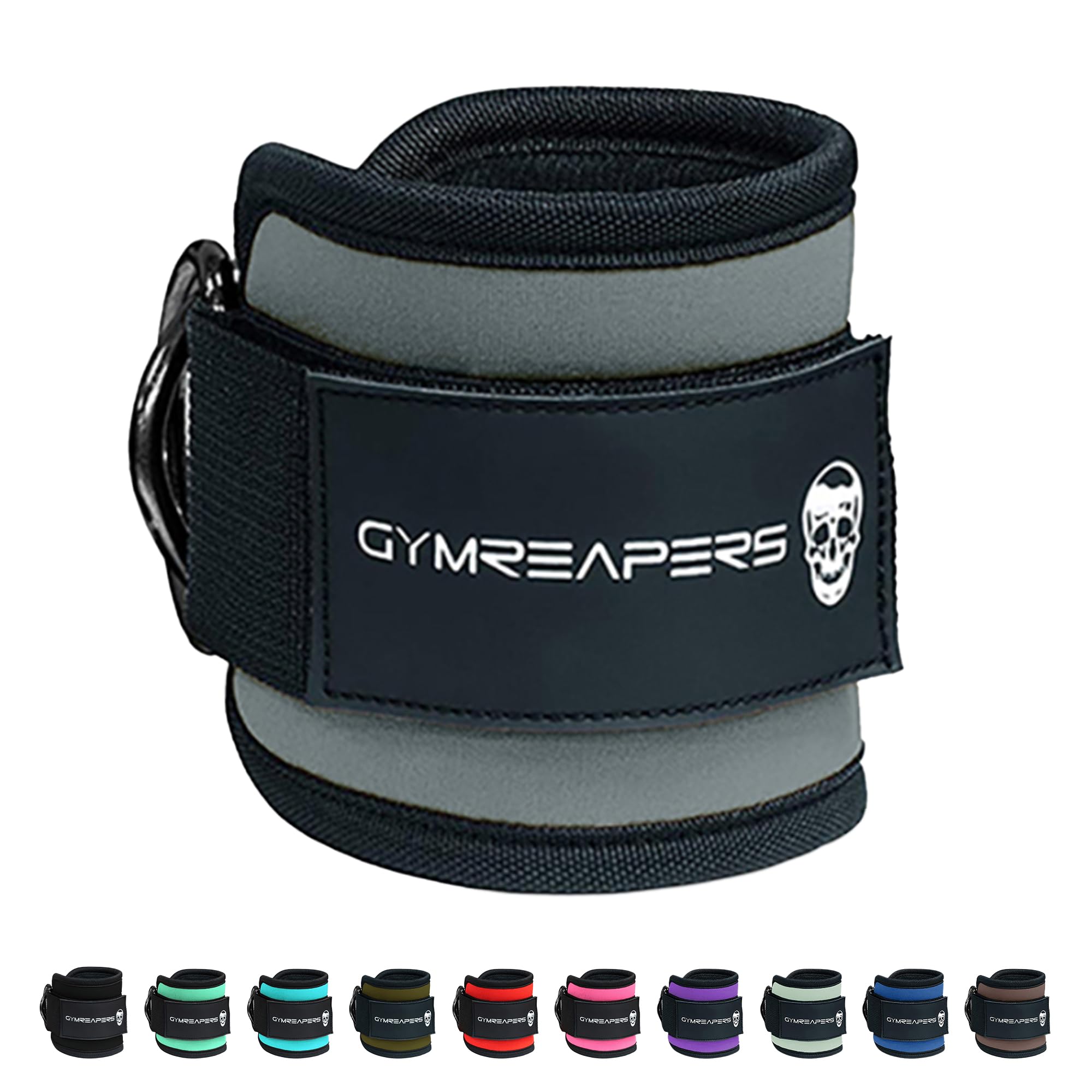 Snapklik.com : Gymreapers Ankle Straps (Pair) For Cable Machine ...
