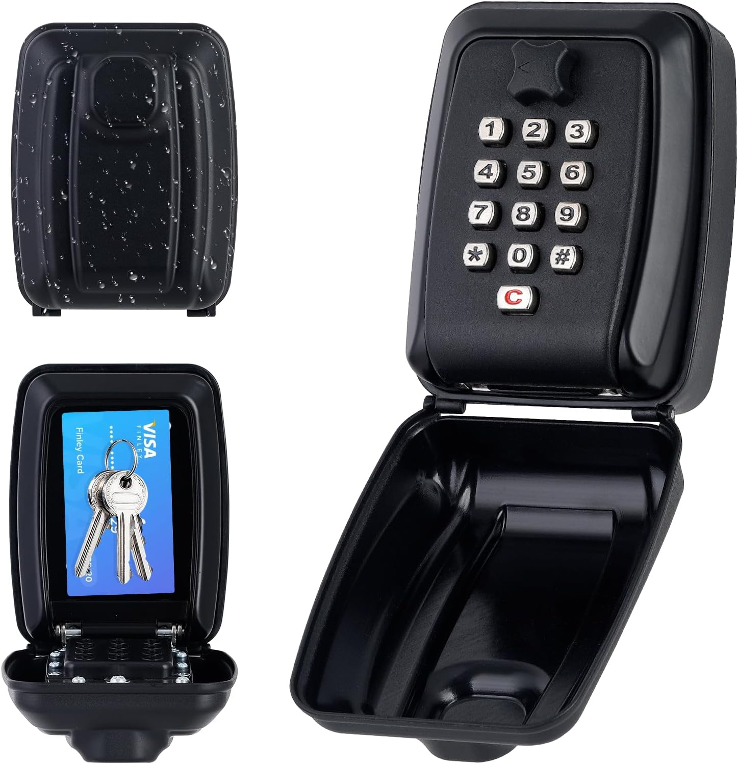 AIVORO Boite a Clefs Securisee Exterieur, Boite à Clé Sécurisée avec ...