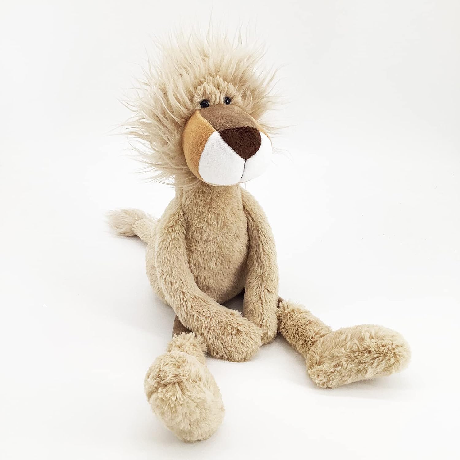 Amazon.com: MR VIVICARE 17" Light Brown Long Lion Stuffed Animals for ...