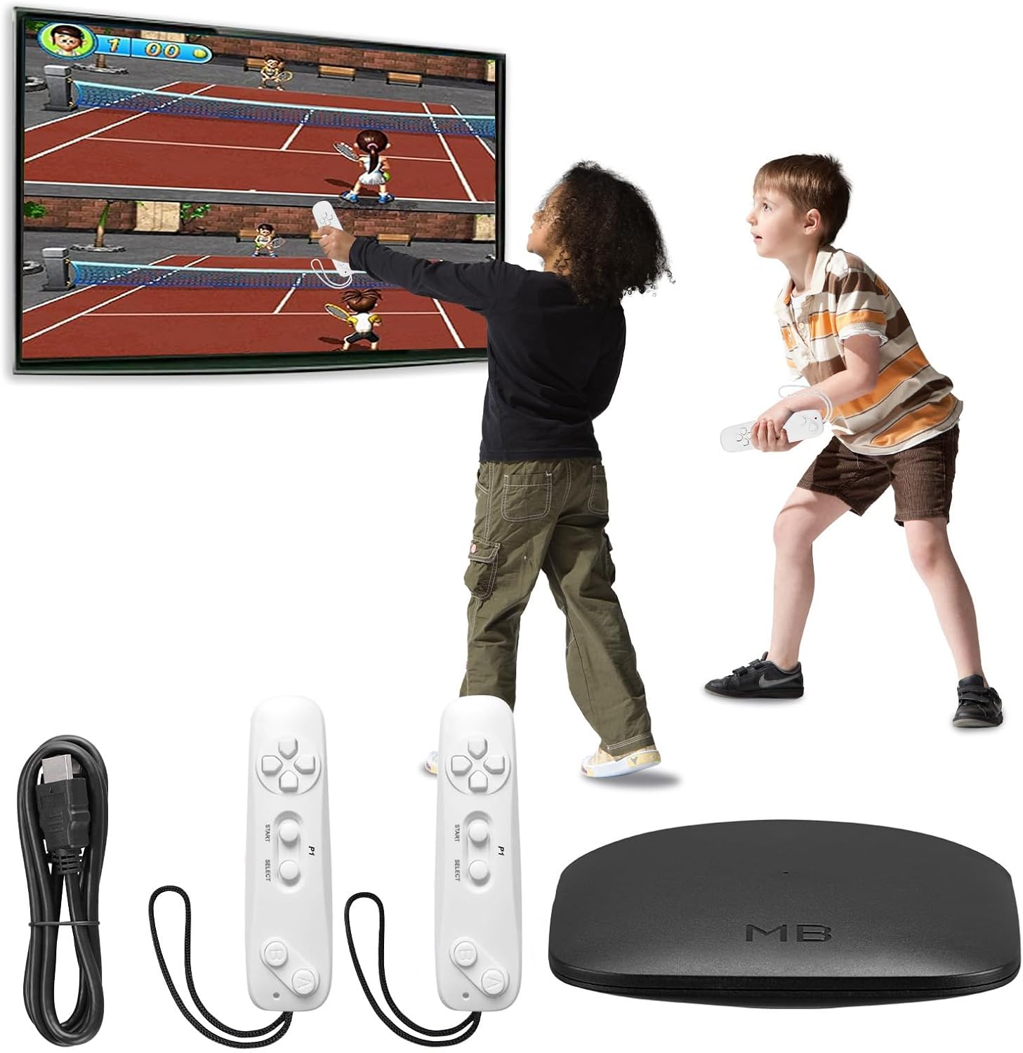 Amazon.com: veoyya Video Game Console TV Game Console, Built in 883 ...