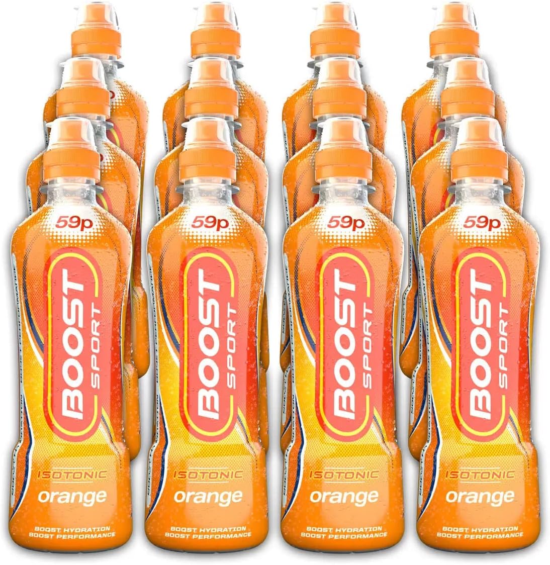 Boost Sport Isotonic Orange 12 x 500ml MP 59p : Amazon.co.uk: Grocery