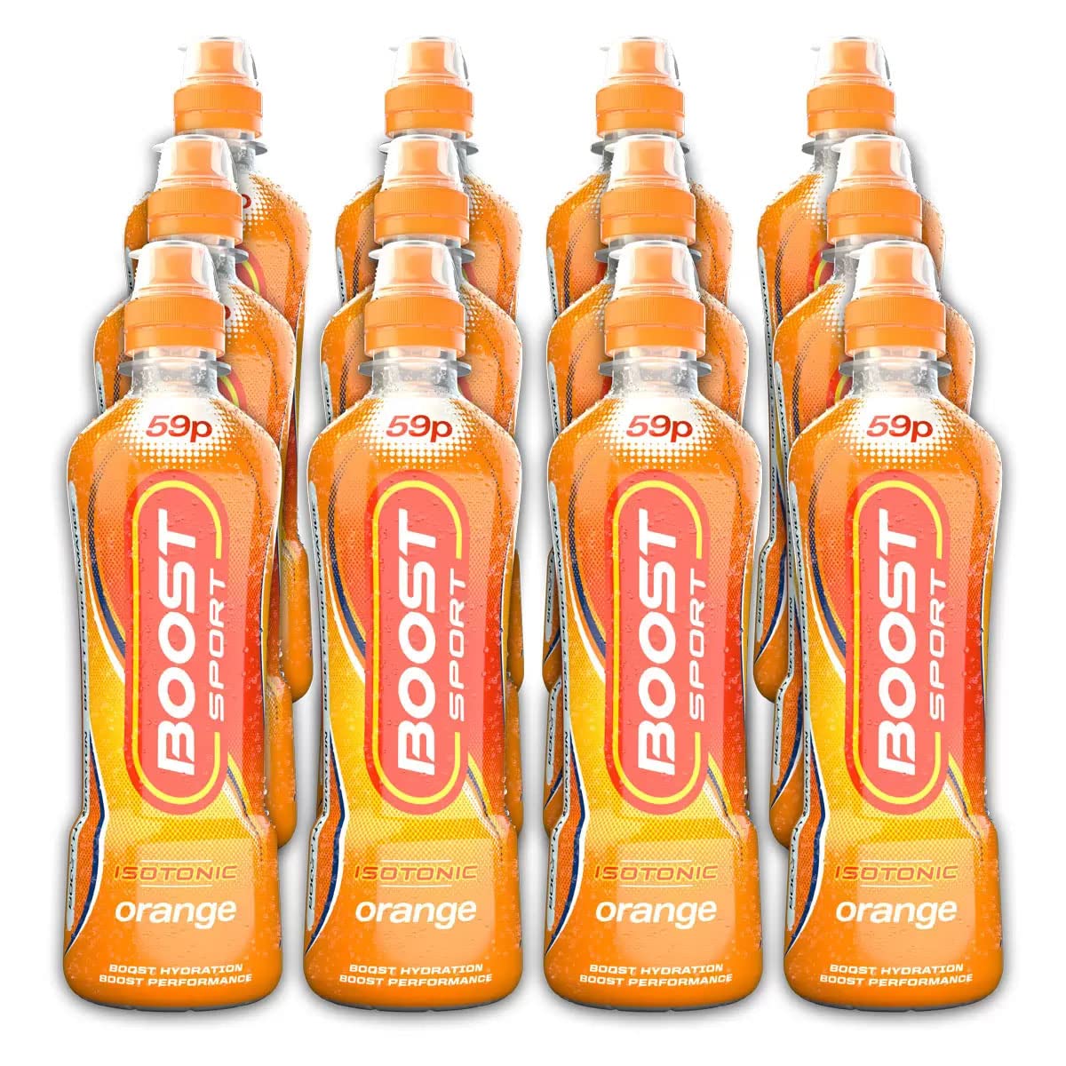 Boost Sport Isotonic Orange 12 x 500ml MP 59p : Amazon.co.uk: Grocery