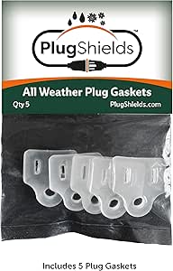 PlugShields All Weather Plug Gasket - Outdoor Weatherproof Extension ...