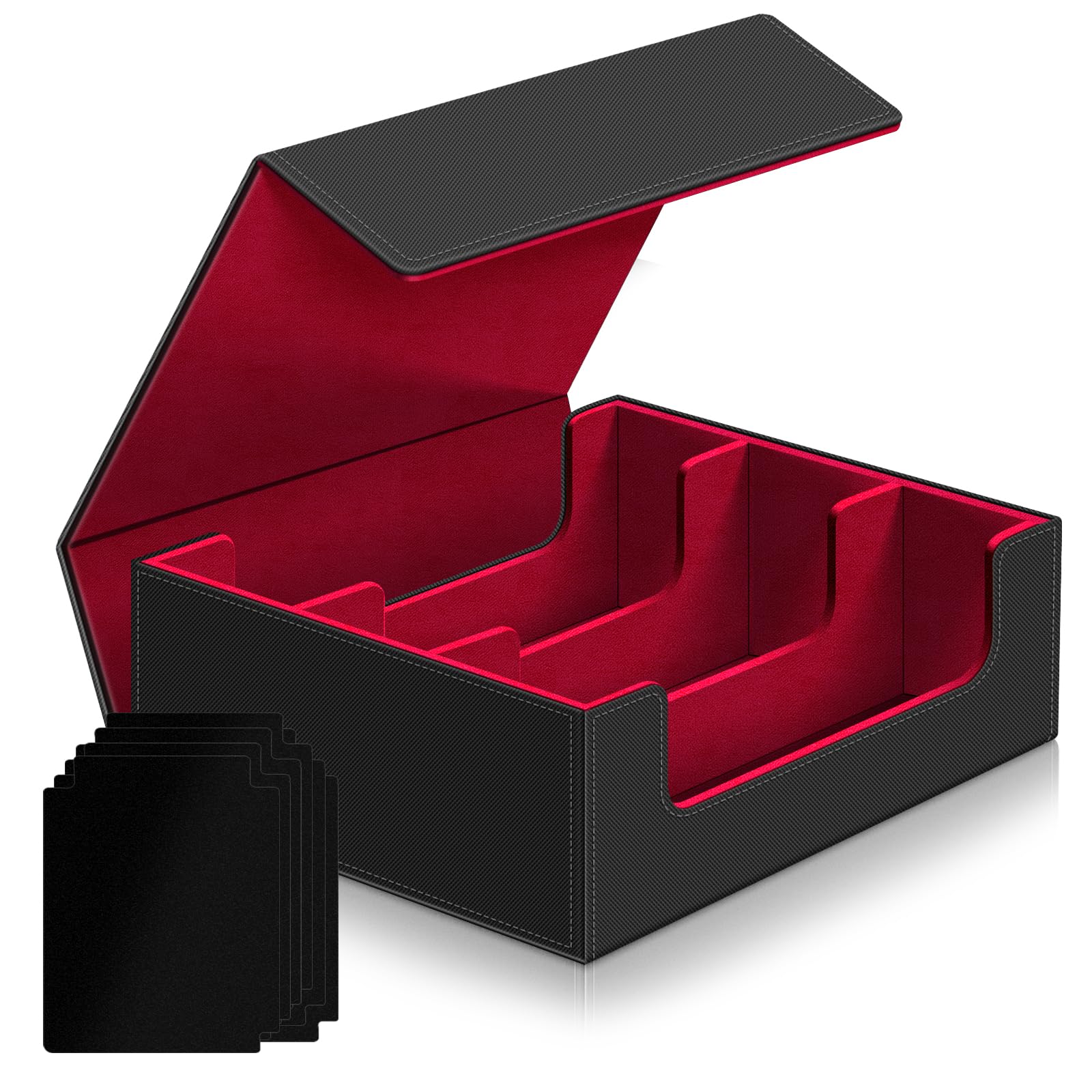 Amazon.com: Card Deck Case for Trading Cards,Card Storage Box Holds ...