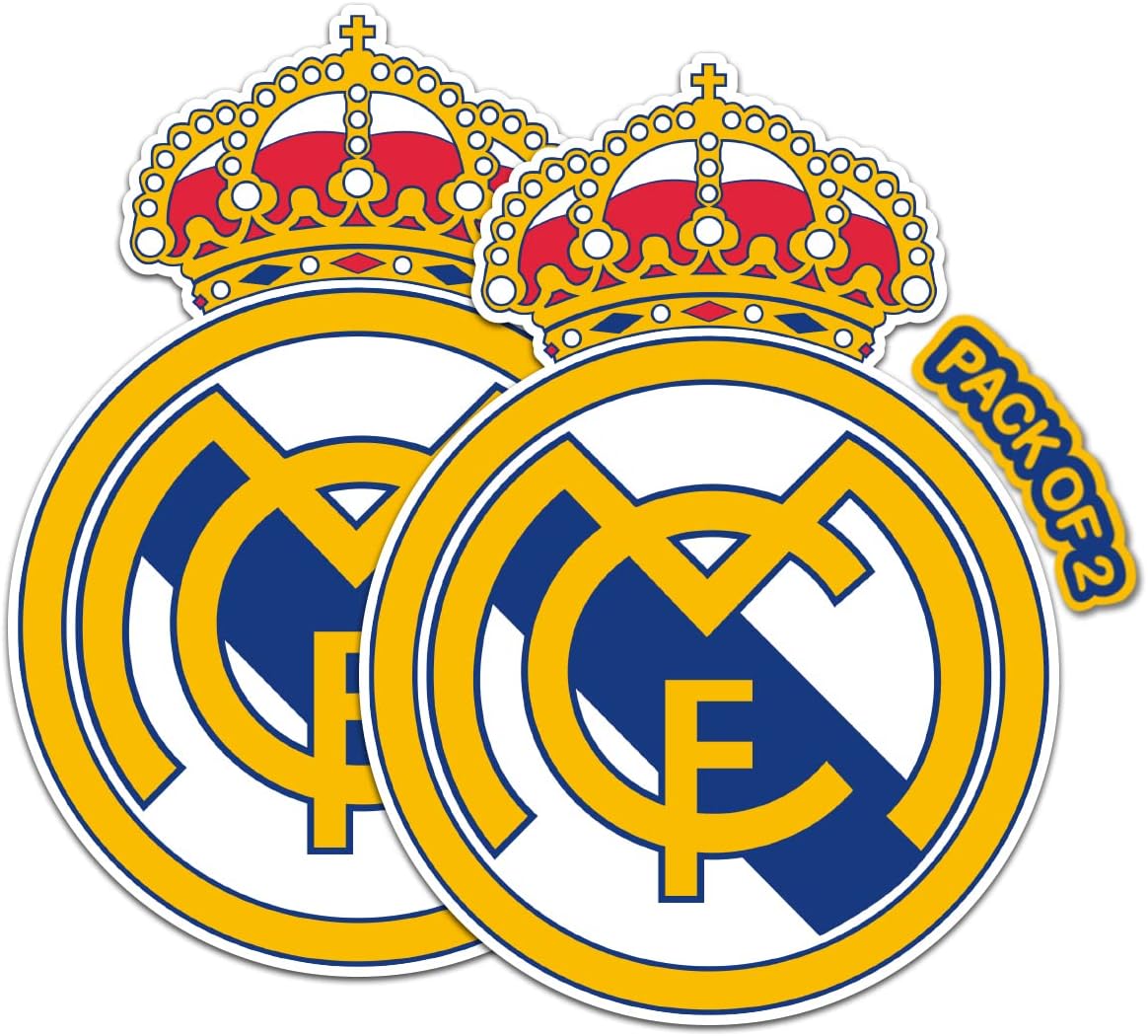 Amazon.com - Fc Real Madrid UEFA - Sticker Graphic - Auto, Wall, Laptop ...