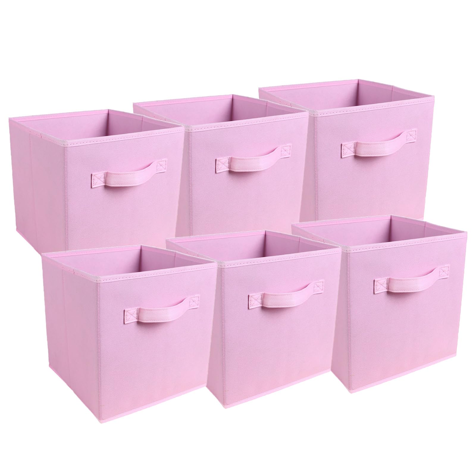 Amazon.com - Foldable Fabric Storage Cubes,Cube Organizer Bin ...