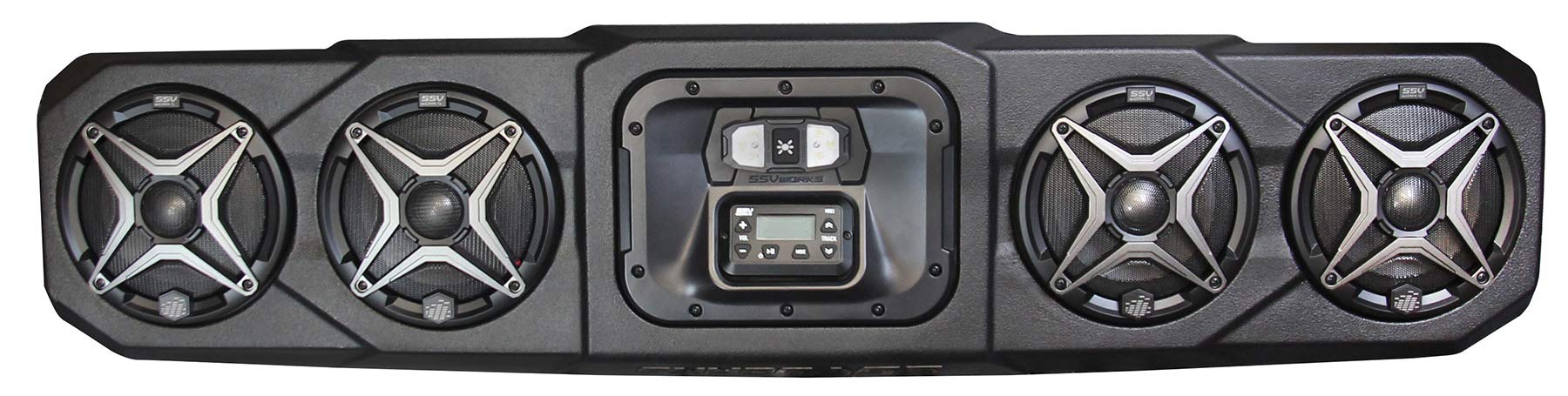 Amazon.com: 2017 + Polaris Ranger 4 Speaker Overhead System (Fits with ...