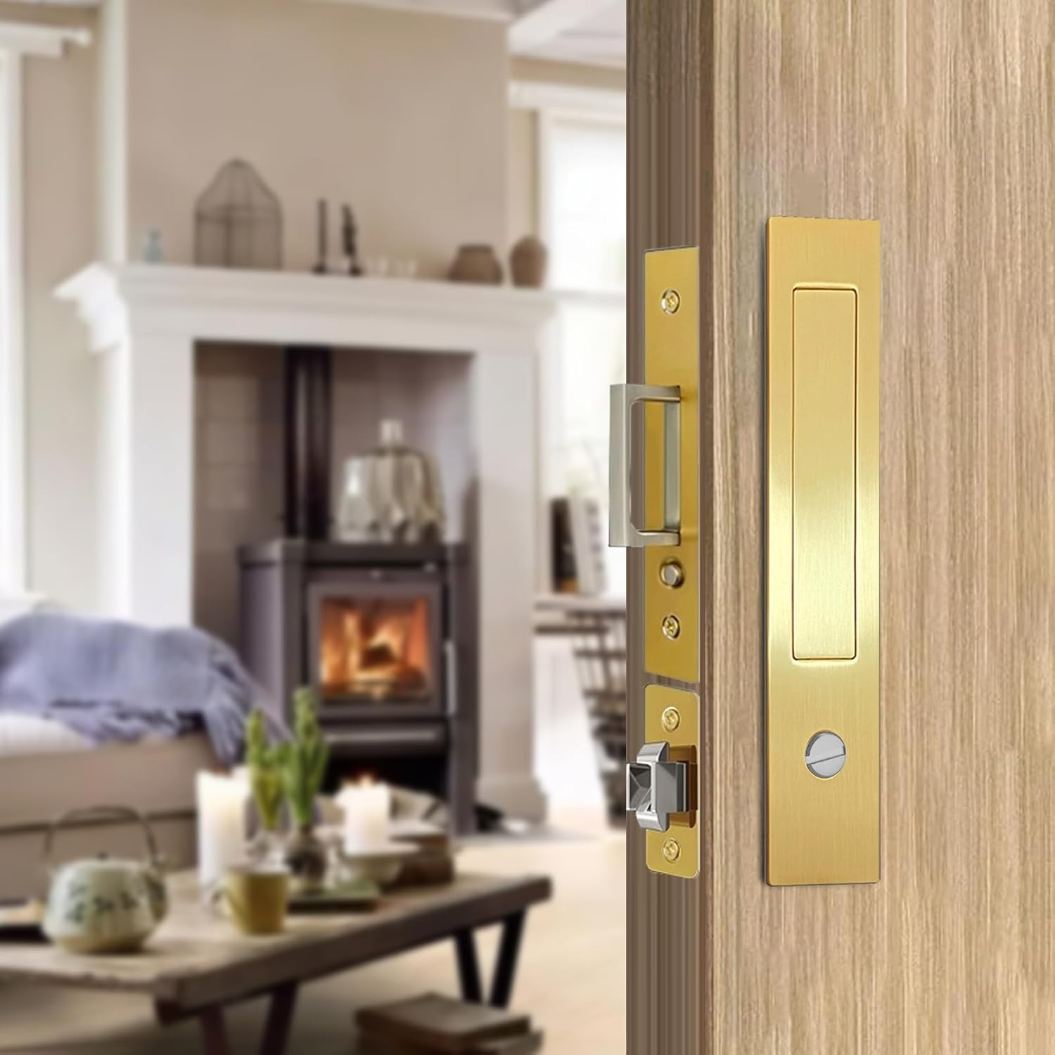 Lipshome Pocket Door Locks, Edge pulls, Hidden Handles, Pocket Door ...