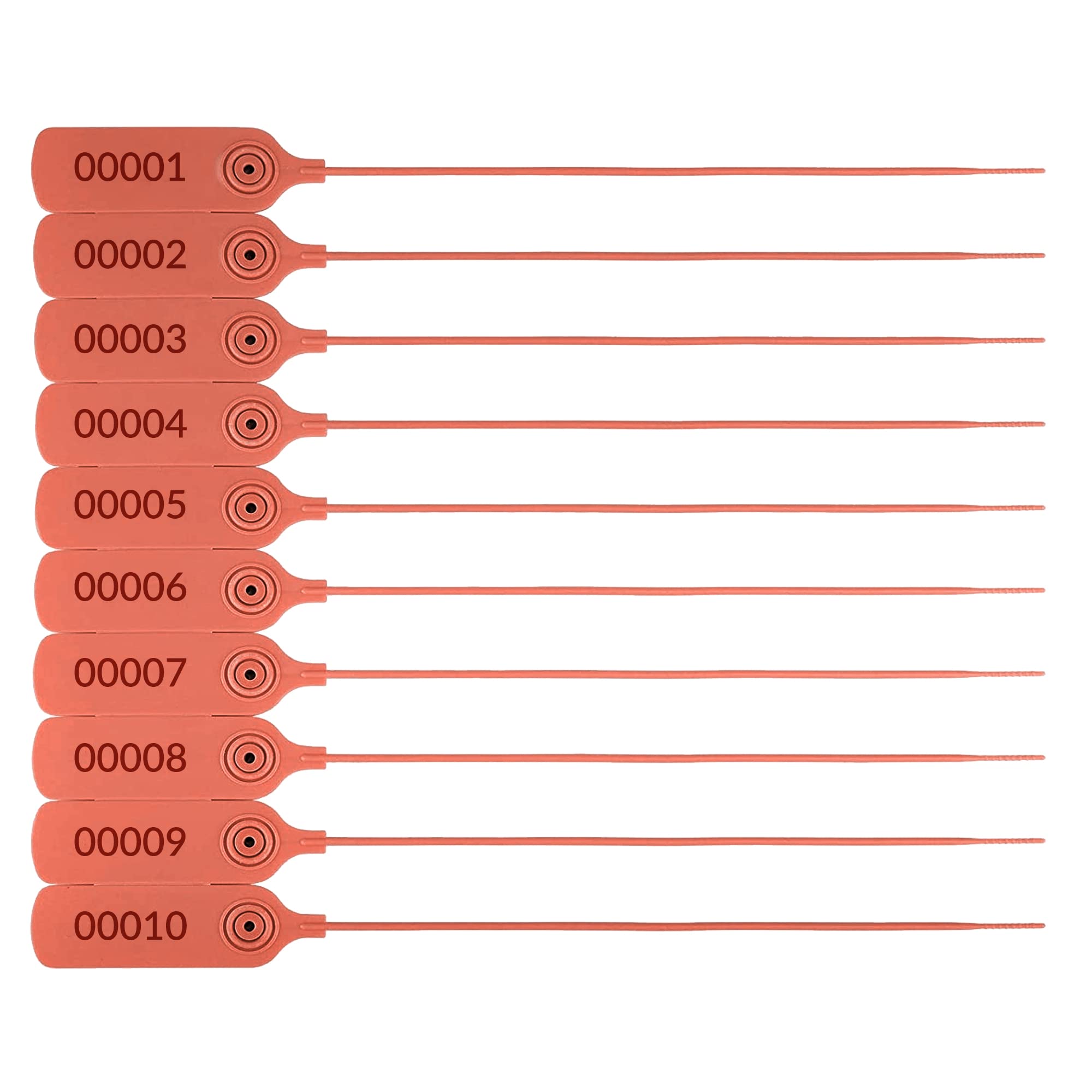 Amazon.com: UBICON Sturdy Tamper-Proof Security Seals with Easy Read ...