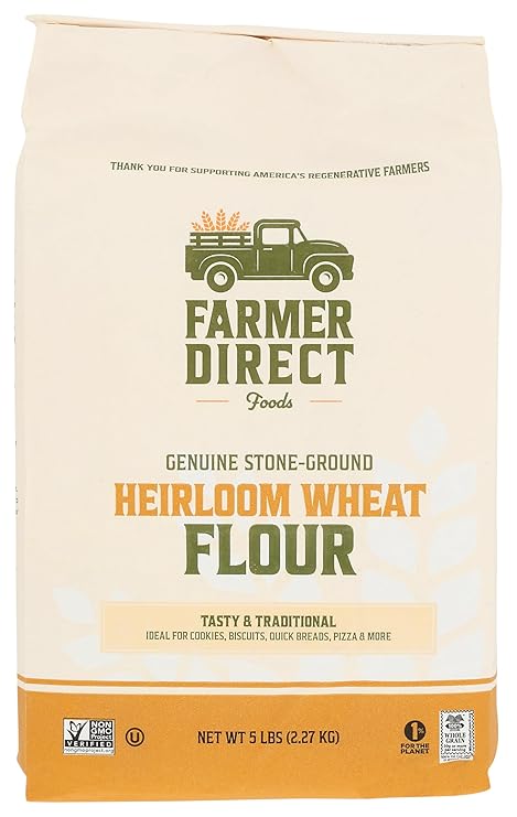 Amazon.com : Heirloom Wheat Flour | Farmer Direct Foods | Regenerative ...